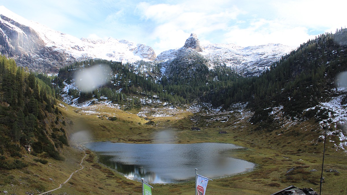 Kärlingerhaus am Funtensee - Blick nach Südosten - Foto-Webcam.eu
