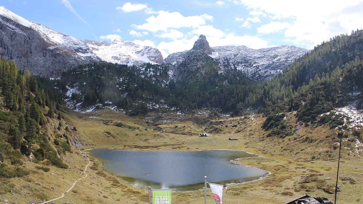 Kärlingerhaus am Funtensee - Blick nach Südosten - Foto-Webcam.eu