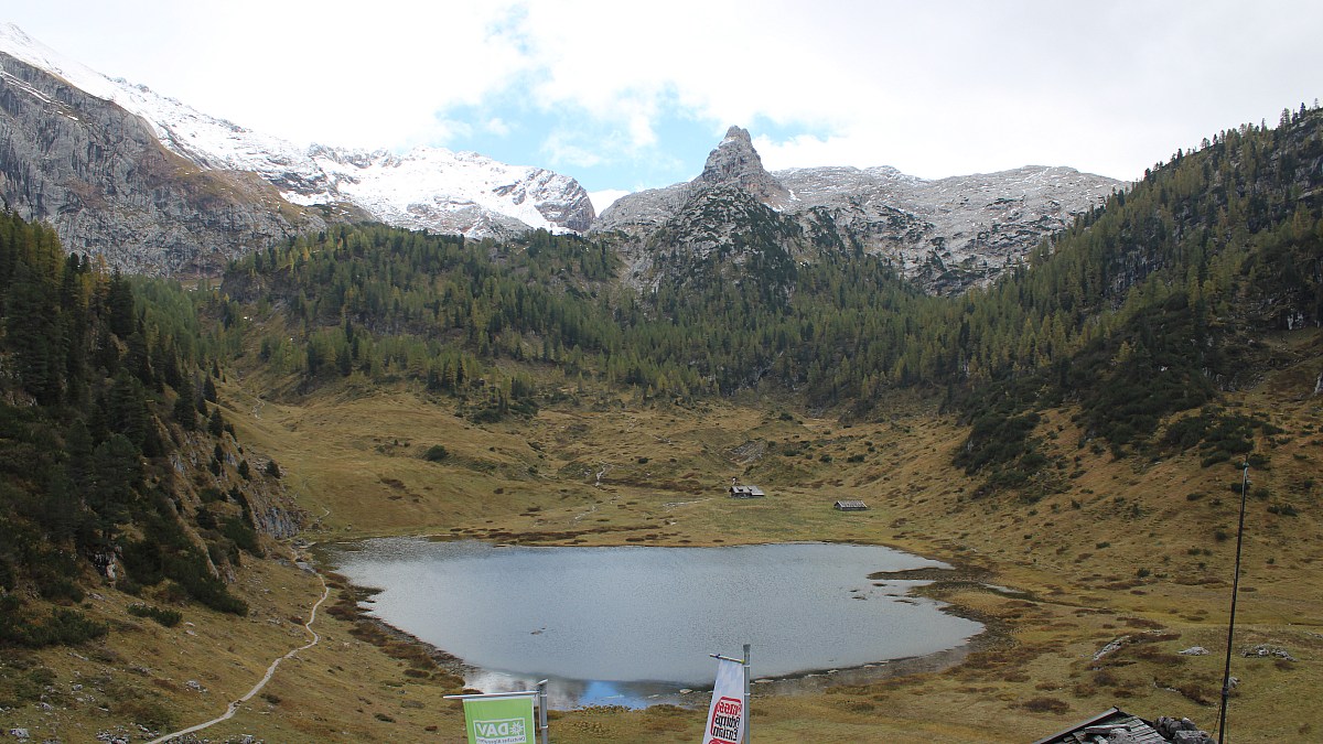Kärlingerhaus am Funtensee - Blick nach Südosten - Foto-Webcam.eu