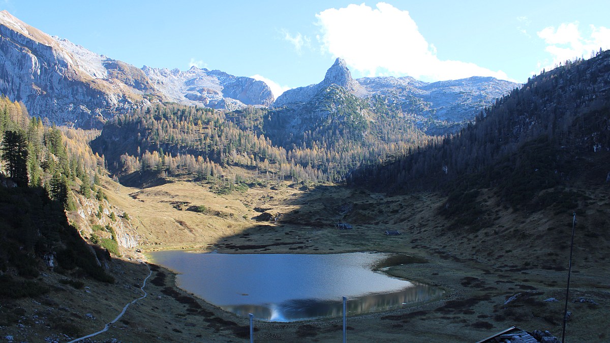Kärlingerhaus am Funtensee - Blick nach Südosten - Foto-Webcam.eu