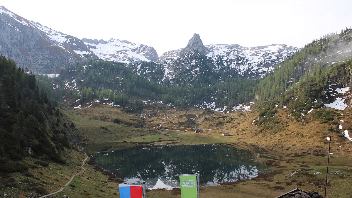 Kärlingerhaus am Funtensee - Blick nach Südosten - Foto-Webcam.eu