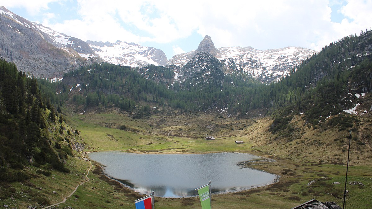 Kärlingerhaus am Funtensee - Blick nach Südosten - Foto-Webcam.eu