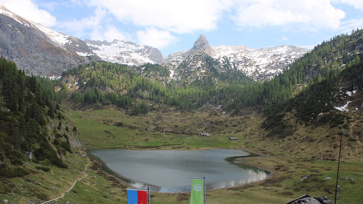 Kärlingerhaus am Funtensee - Blick nach Südosten - Foto-Webcam.eu
