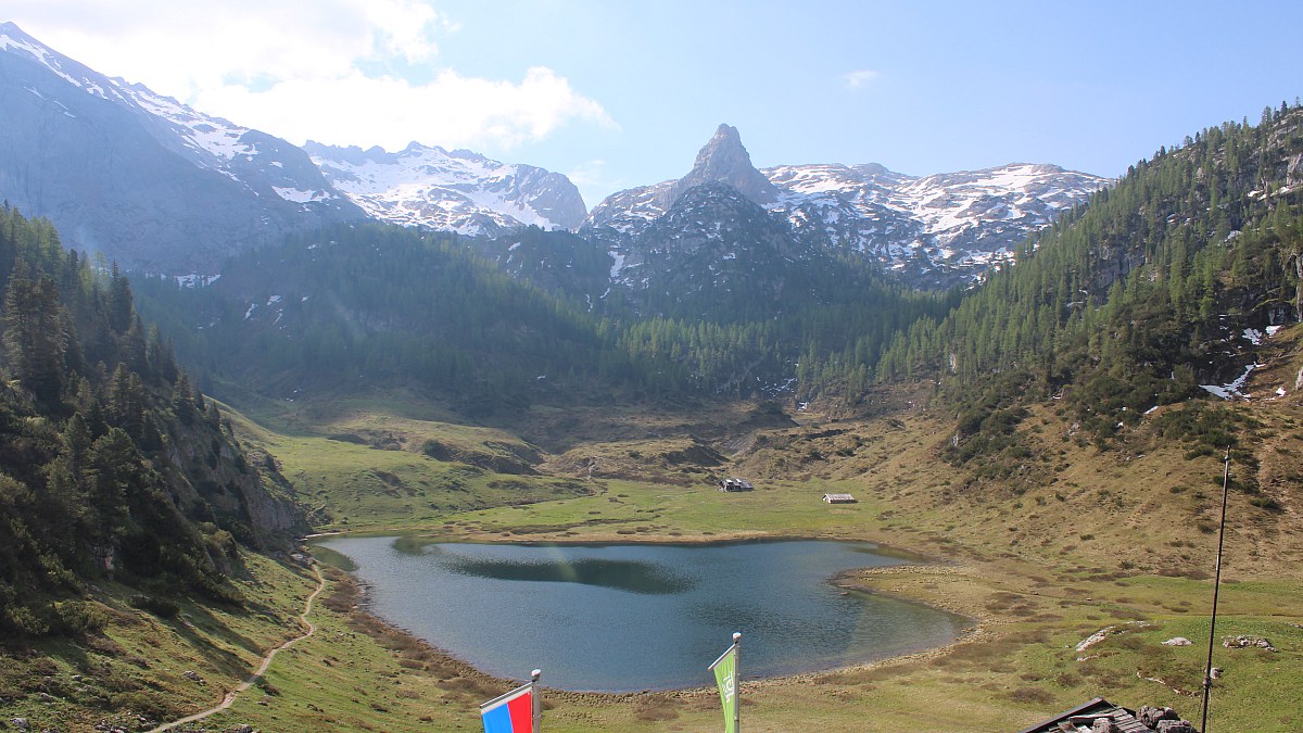 Kärlingerhaus am Funtensee - Blick nach Südosten - Foto-Webcam.eu