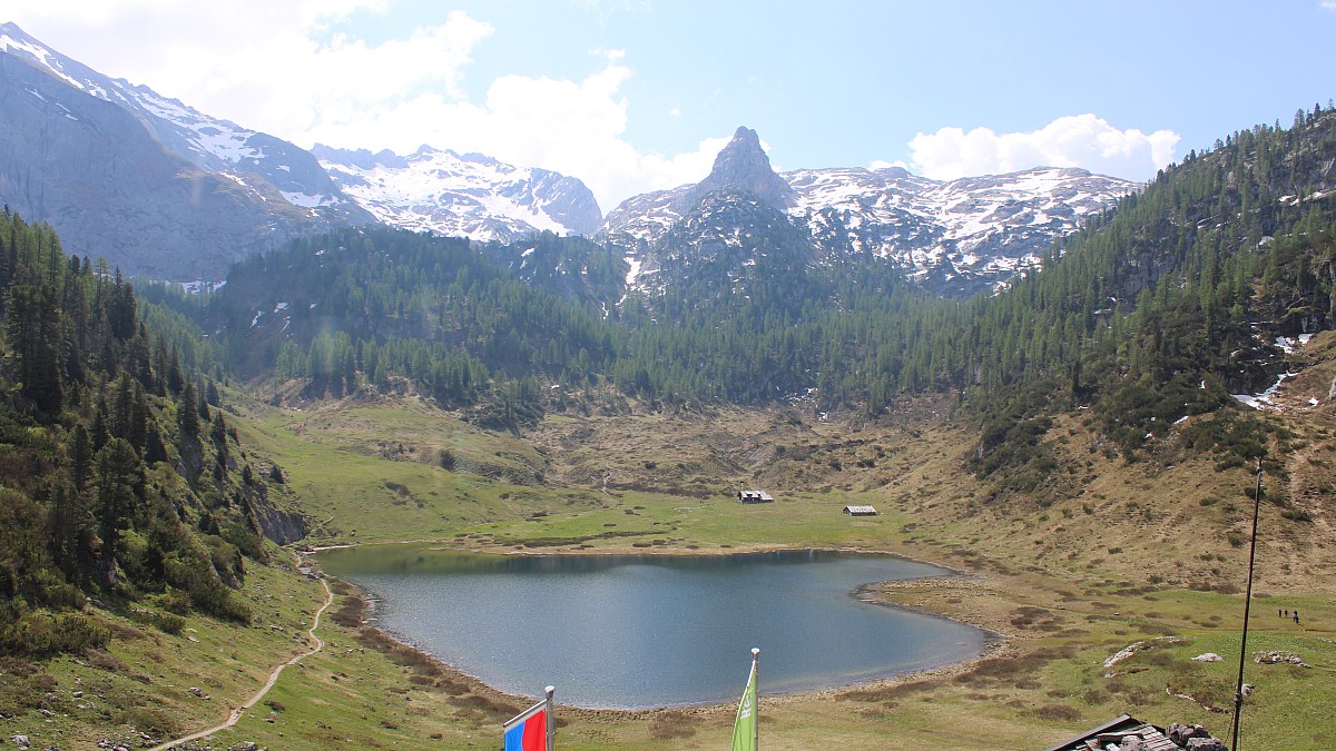 Kärlingerhaus am Funtensee - Blick nach Südosten - Foto-Webcam.eu