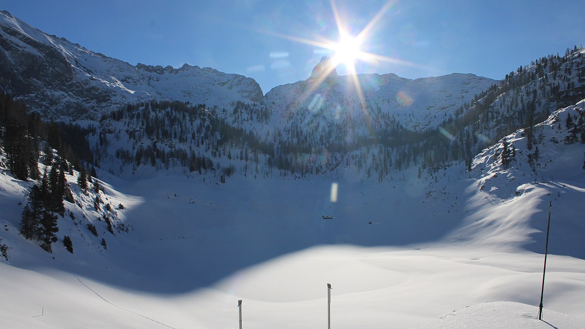 Kärlingerhaus am Funtensee - Blick nach Südosten - Foto-Webcam.eu