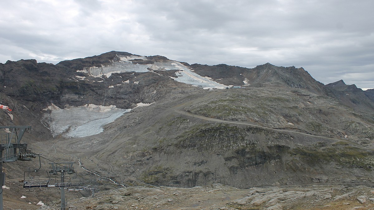 Mölltaler Gletscher / Bergstation Altecklift - Blick nach Nordosten ...