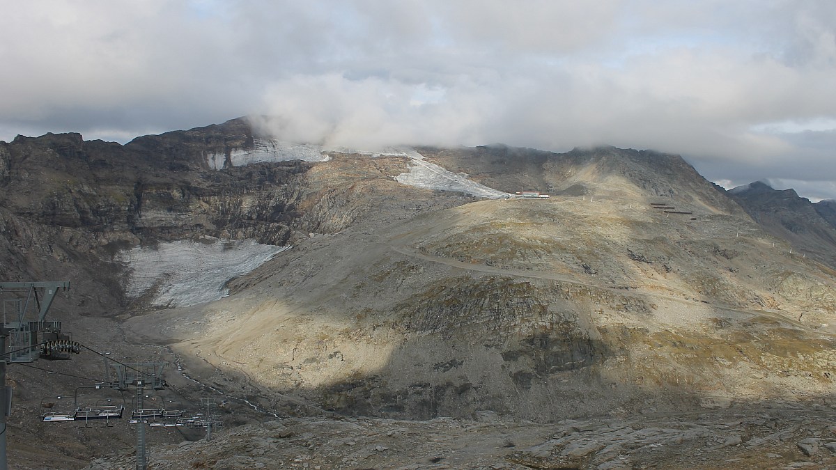Mölltaler Gletscher / Bergstation Altecklift - Blick nach Nordosten ...