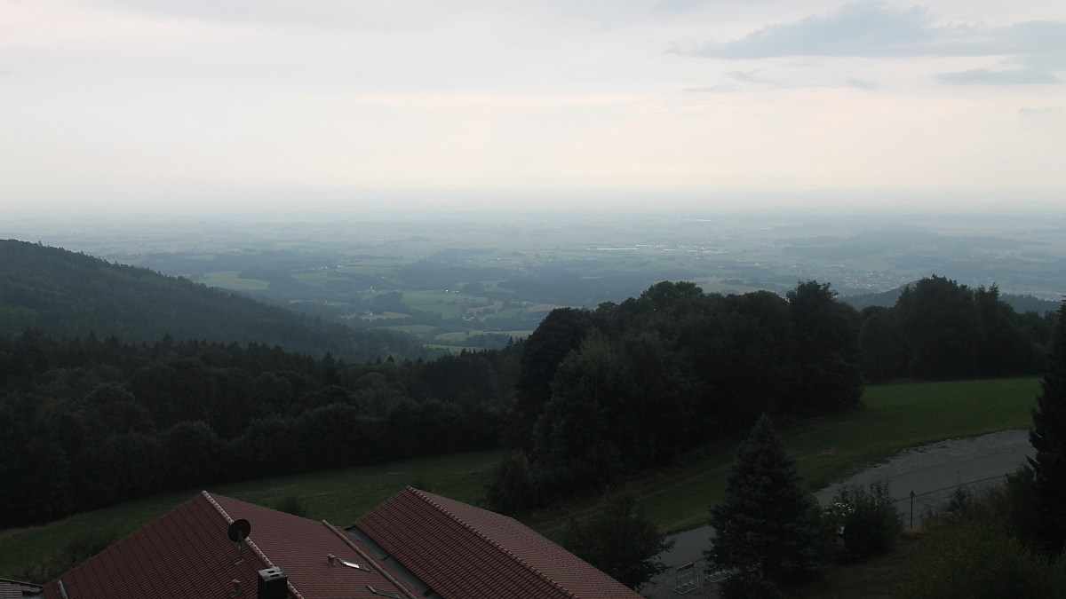 Grandsberg - Schwarzach / Bayerischer Wald - Blick nach Süden zur ...