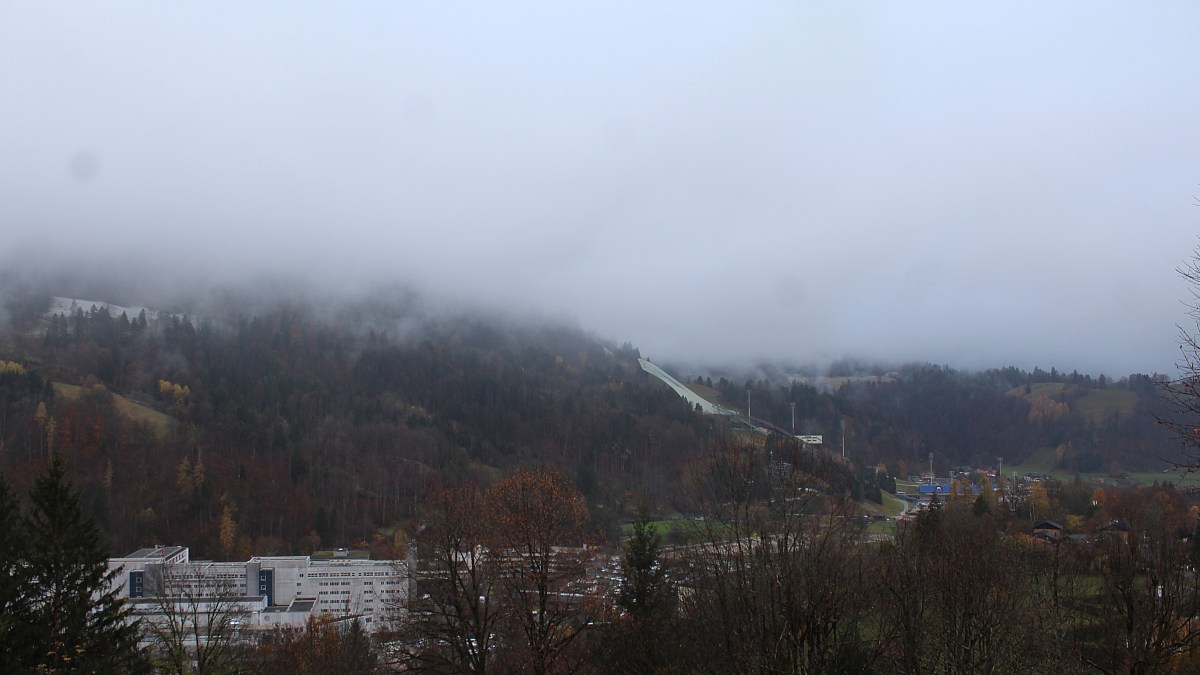 Gsteig - Blick zur Zugspitze - Foto-Webcam.eu