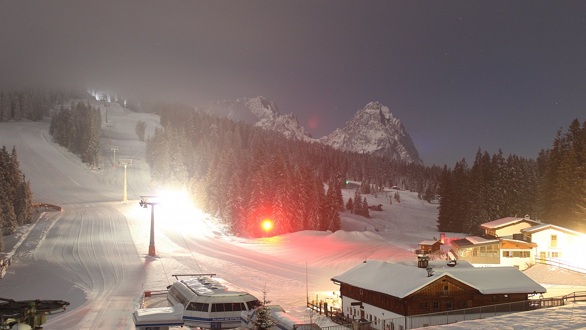 Hausberg - Garmisch-Classic - Blick nach Südwesten - Foto-Webcam.eu