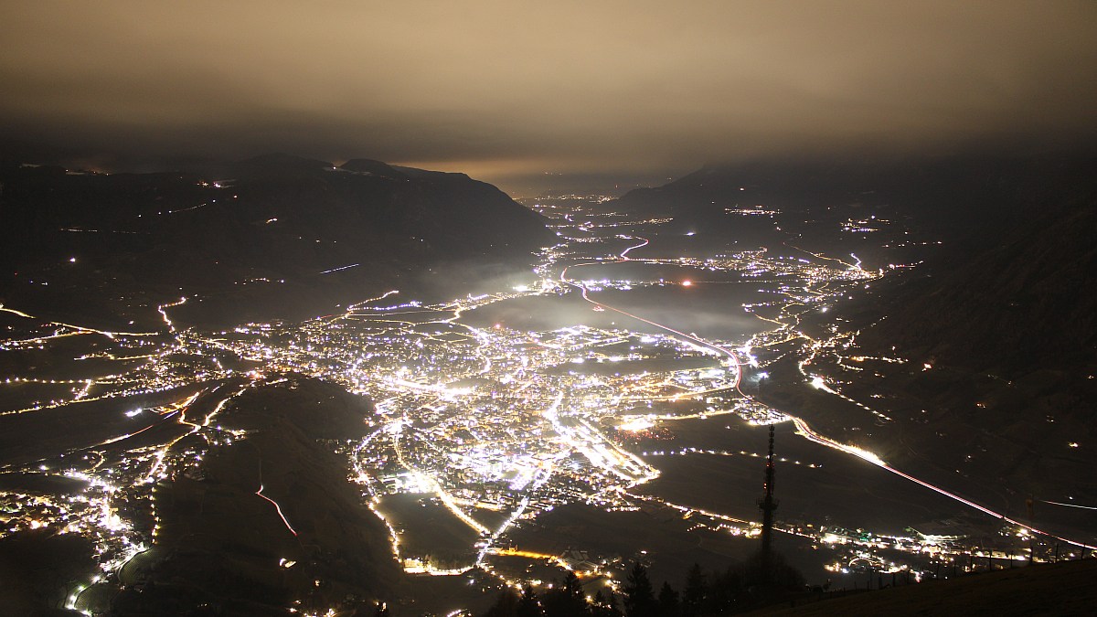 Berggasthaus Hochmuth - Dorf Tirol / Meran - Blick nach Südosten - Foto ...