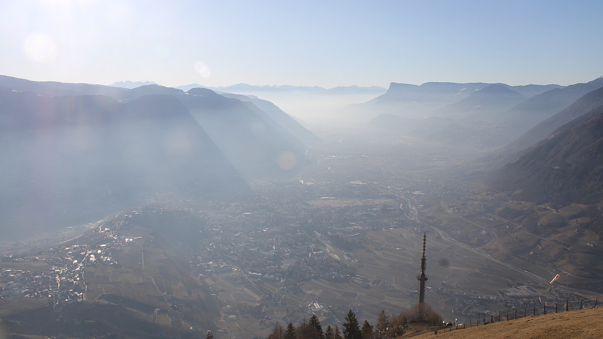 Berggasthaus Hochmuth - Dorf Tirol / Meran - Blick nach Südosten - Foto ...