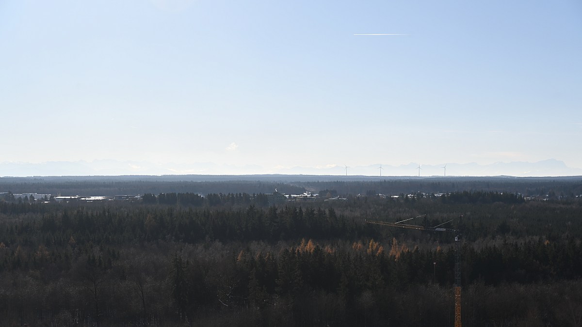 LMU-Klinikum München-Großhadern - Blick nach Süden - Foto-Webcam.eu