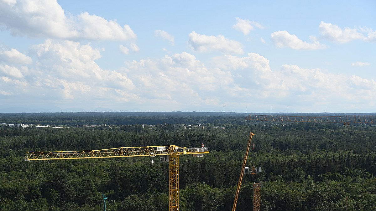 LMU-Klinikum München-Großhadern - Blick nach Süden - Foto-Webcam.eu