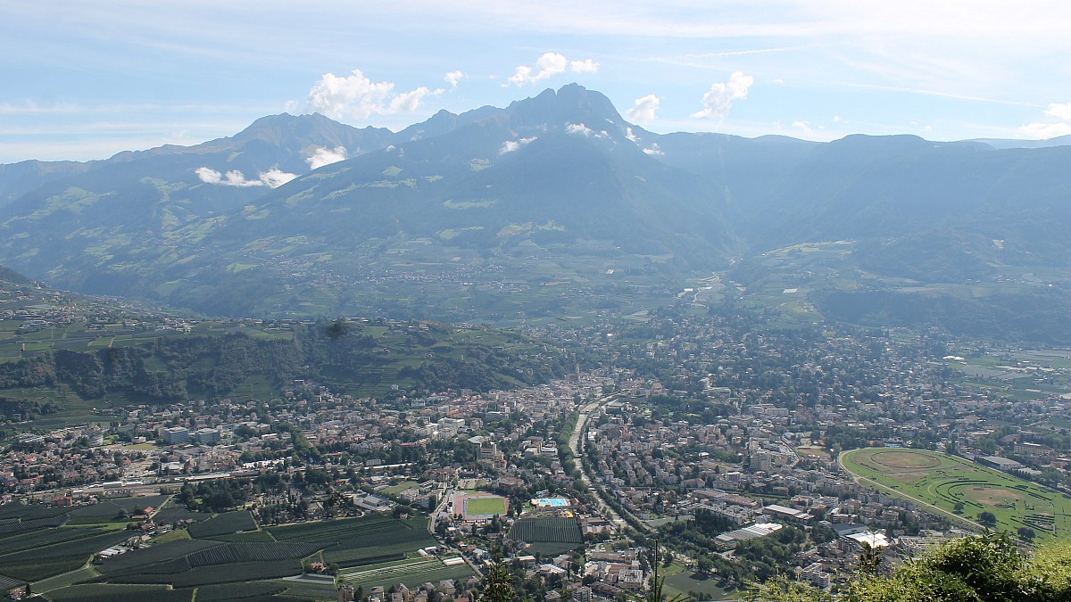 Marlinger Berg - Meran - Blick nach Nordosten - Foto-Webcam.eu