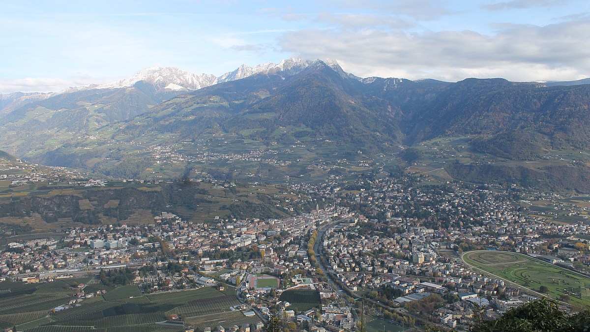 Marlinger Berg - Meran - Blick nach Nordosten - Foto-Webcam.eu