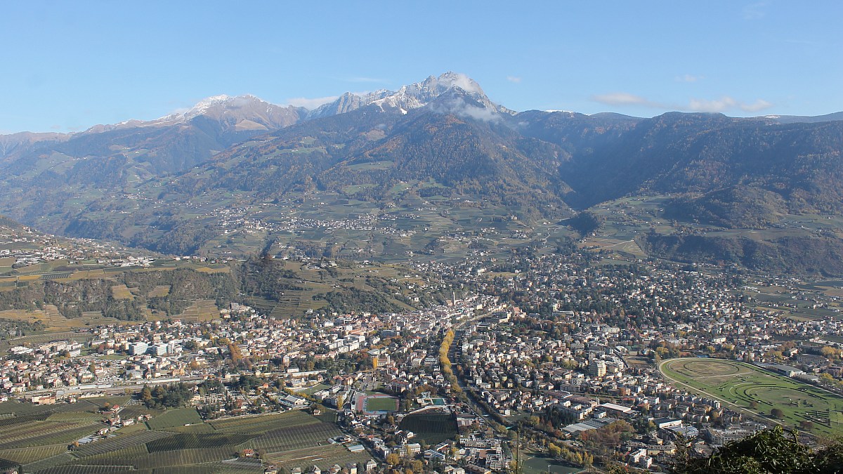 Marlinger Berg - Meran - Blick nach Nordosten - Foto-Webcam.eu