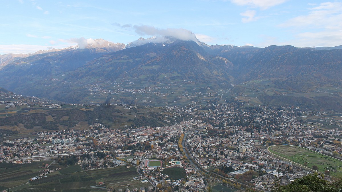 Marlinger Berg - Meran - Blick nach Nordosten - Foto-Webcam.eu