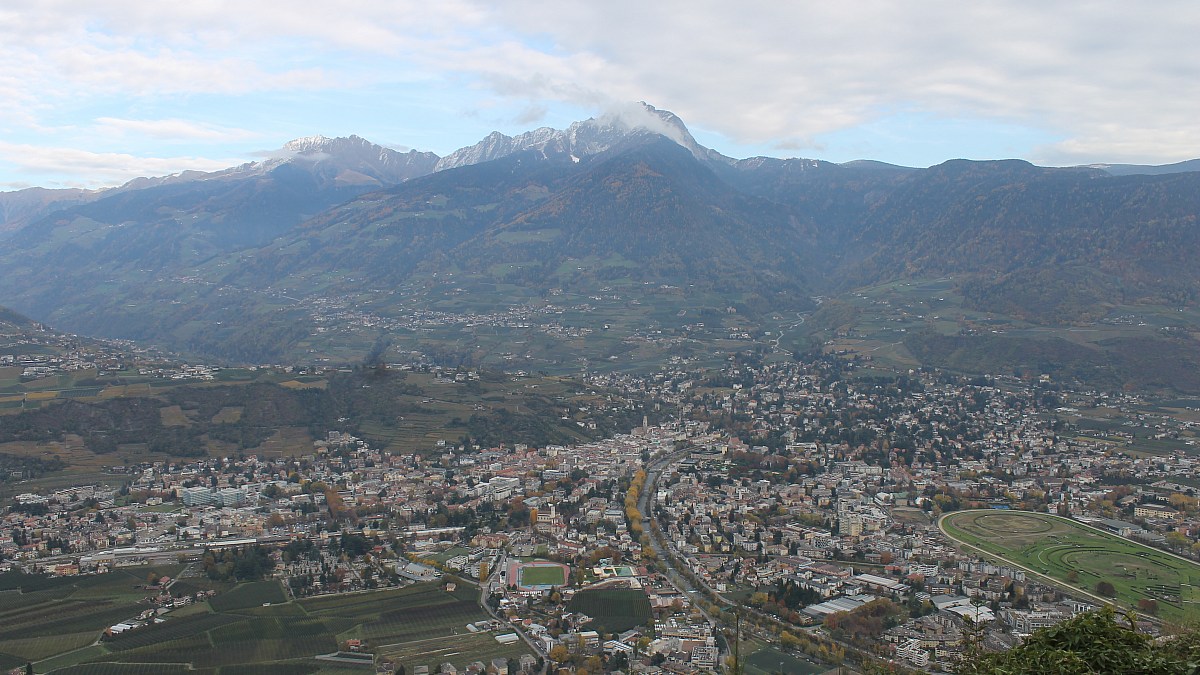 Marlinger Berg - Meran - Blick nach Nordosten - Foto-Webcam.eu