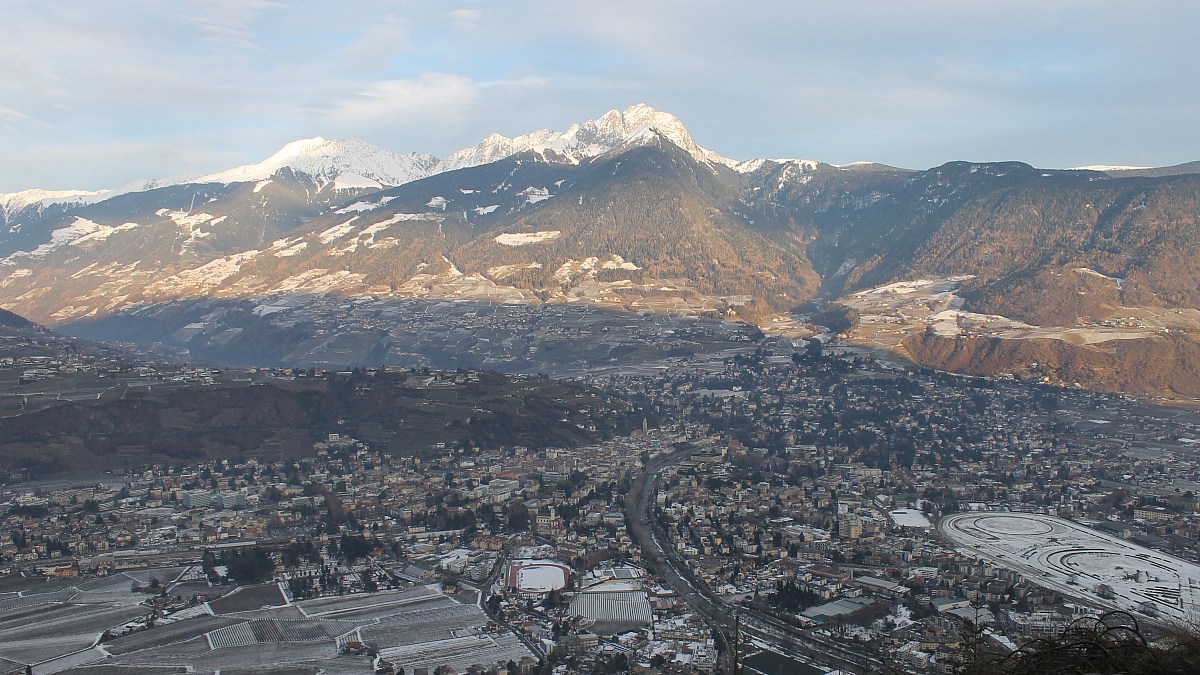 Marlinger Berg - Meran - Blick nach Nordosten - Foto-Webcam.eu