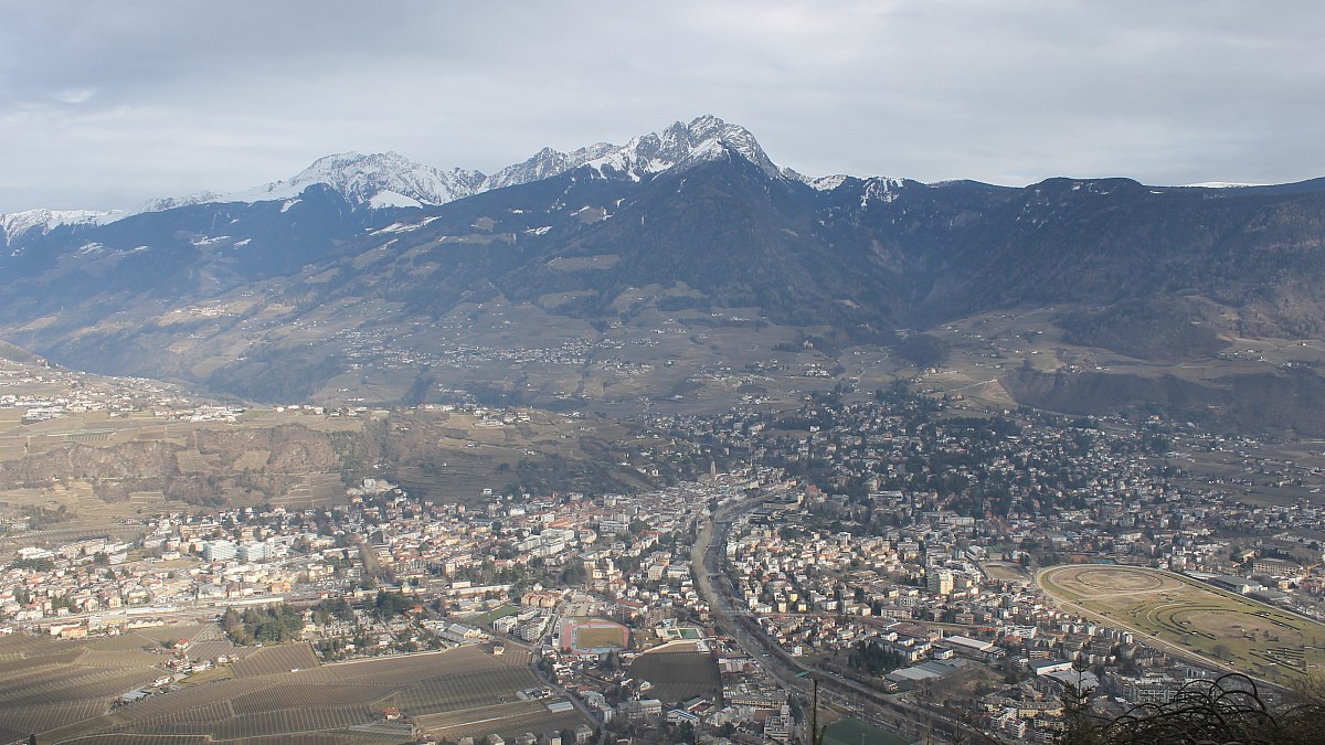 Marlinger Berg - Meran - Blick nach Nordosten - Foto-Webcam.eu