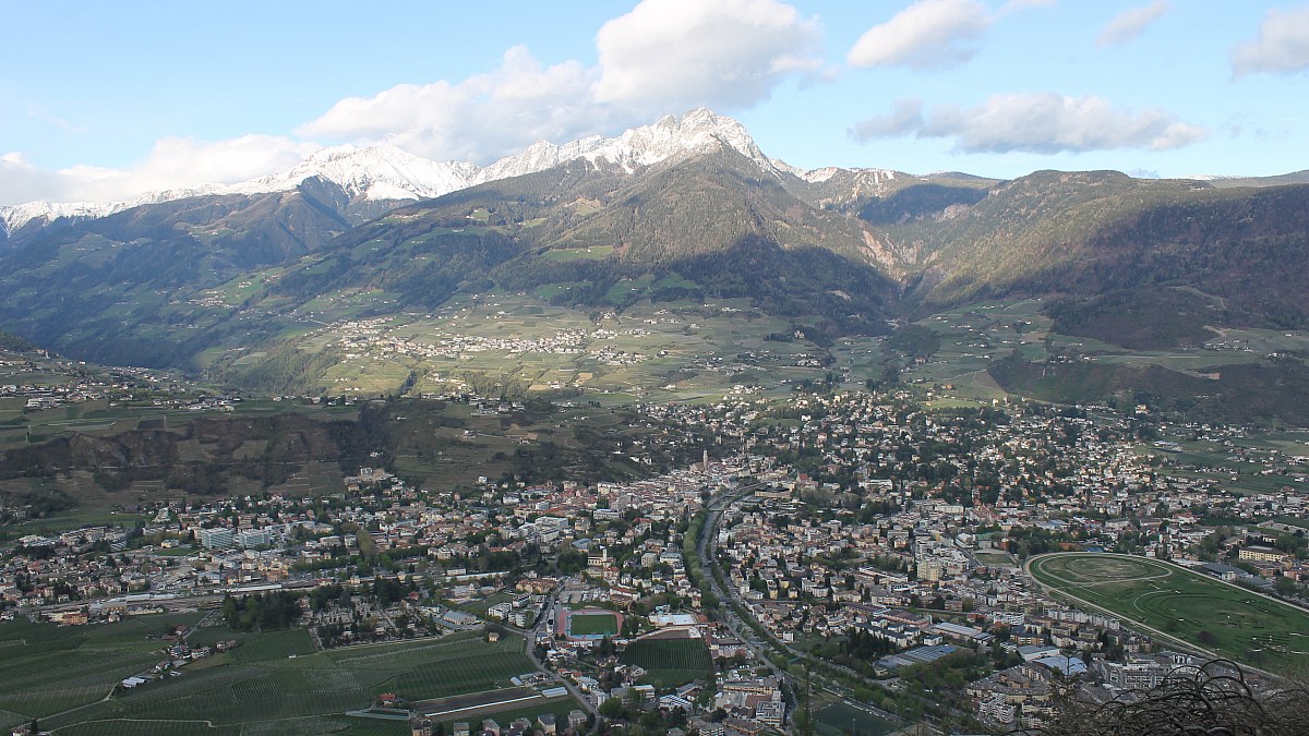 Marlinger Berg - Meran - Blick nach Nordosten - Foto-Webcam.eu