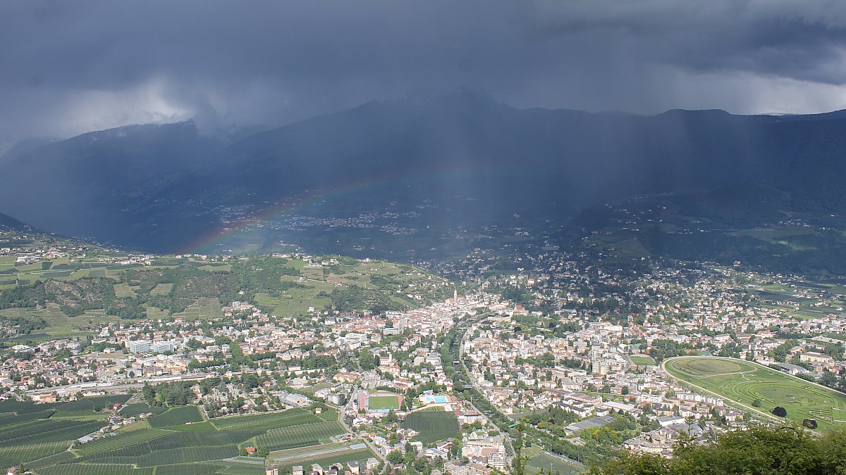 Marlinger Berg - Meran - Blick nach Nordosten - Foto-Webcam.eu