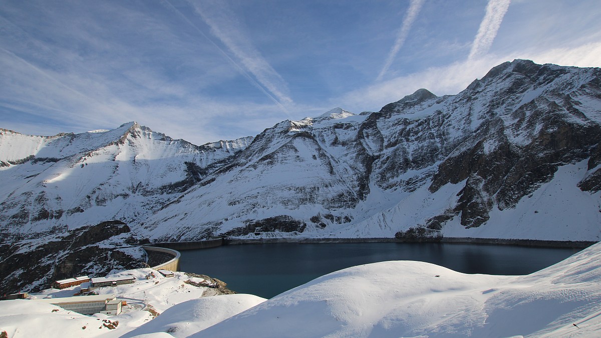 Kaprun Hochgebirgsstauseen - Mooserboden - Blick Richtung Wiesbachhorn ...