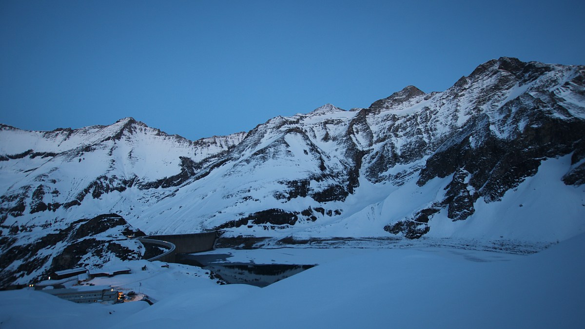 Kaprun Hochgebirgsstauseen - Mooserboden - Blick Richtung Wiesbachhorn ...