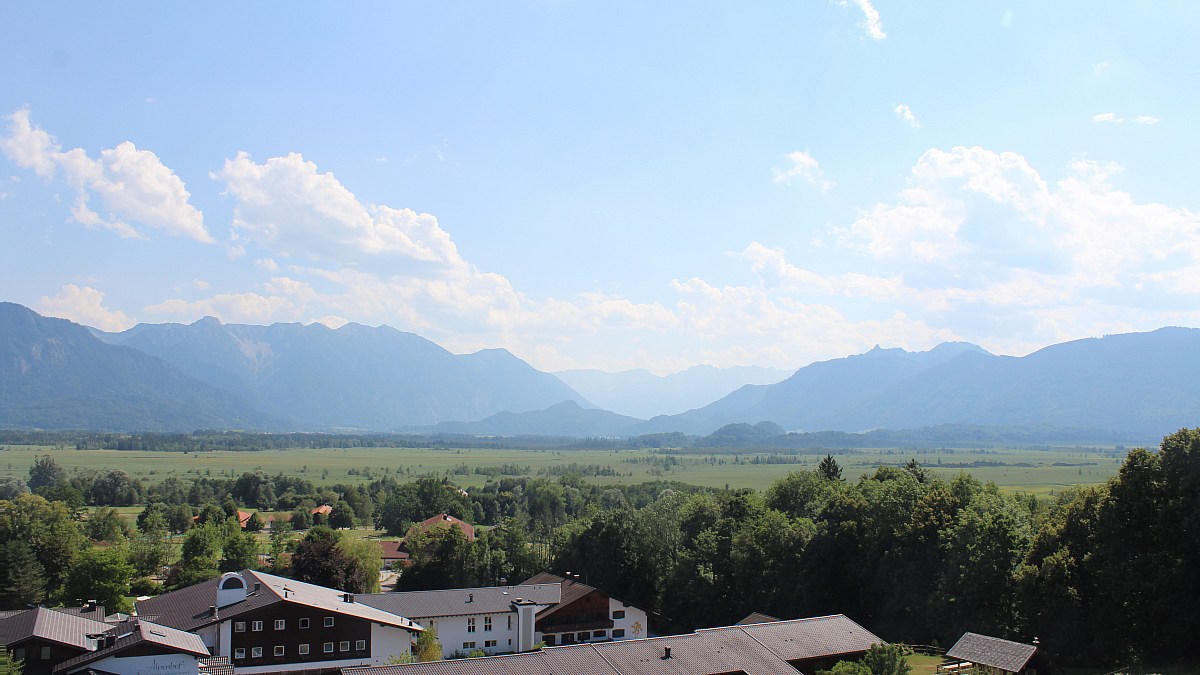 Murnau am Staffelsee / Blick nach Süden - Foto-Webcam.eu