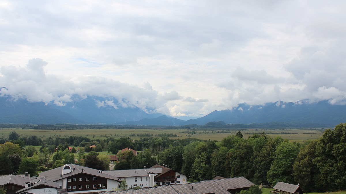 Murnau am Staffelsee / Blick nach Süden - Foto-Webcam.eu