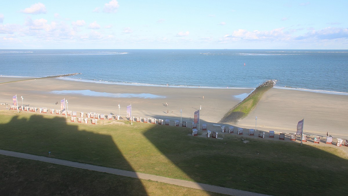 Kaiserhof - Norderney / Ostfriesland - Blick Richtung Nordwesten - Foto ...