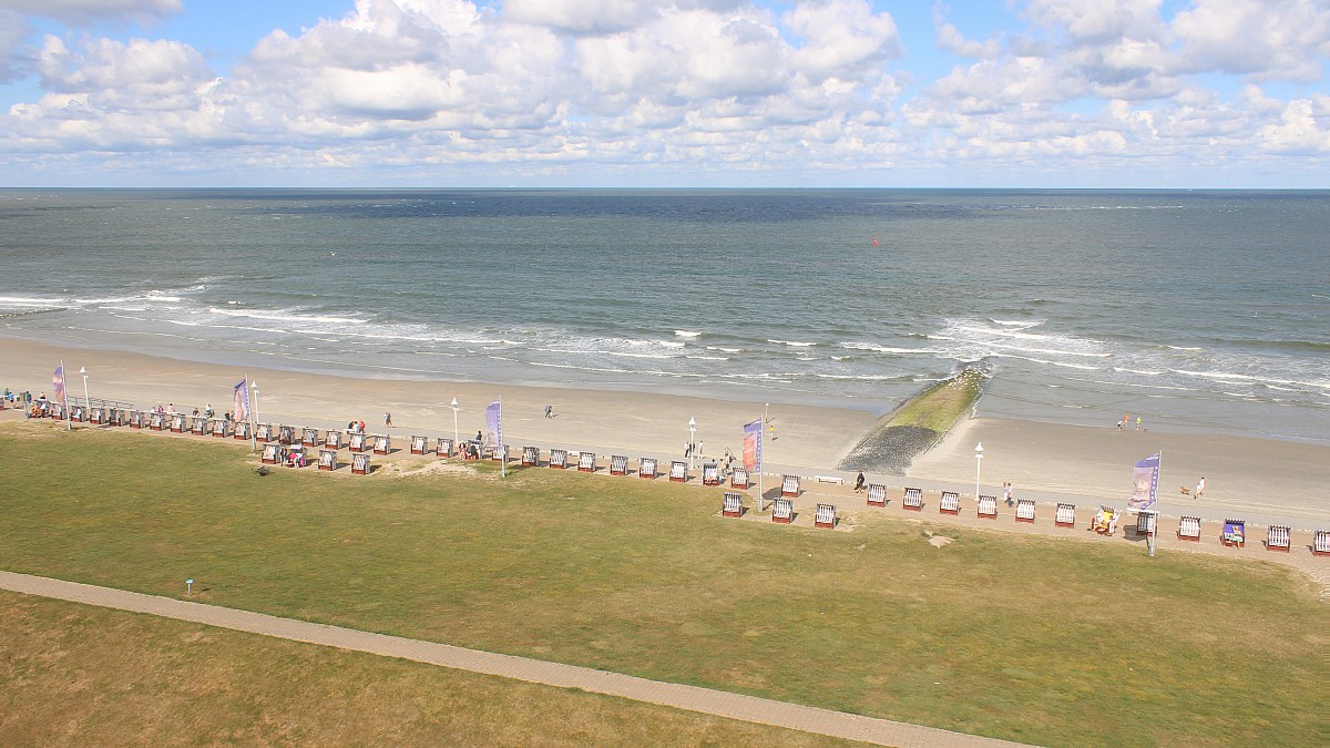 Kaiserhof - Norderney / Ostfriesland - Blick Richtung Nordwesten - Foto ...