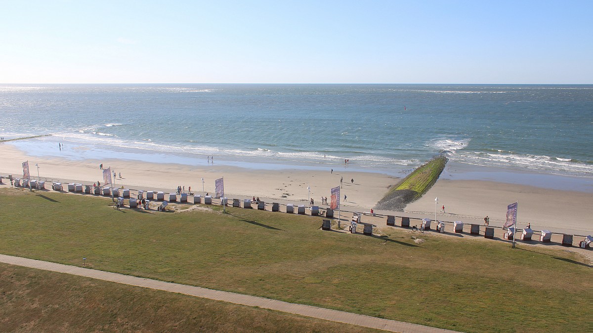 Kaiserhof - Norderney / Ostfriesland - Blick Richtung Nordwesten - Foto ...