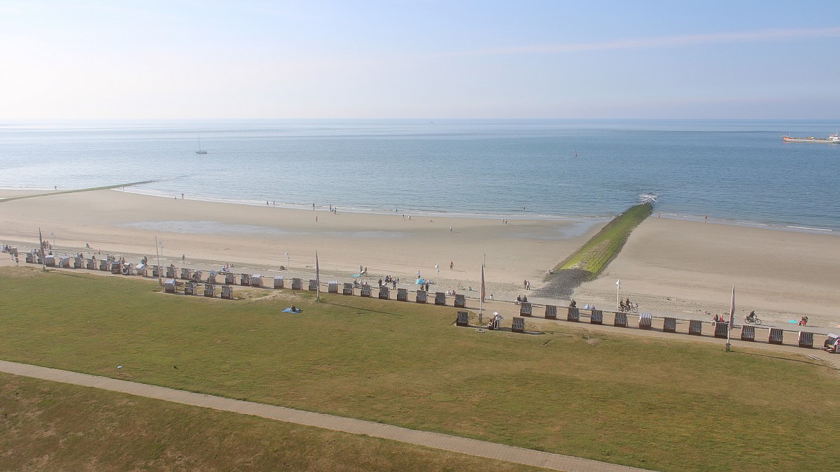 Kaiserhof - Norderney / Ostfriesland - Blick Richtung Nordwesten - Foto ...