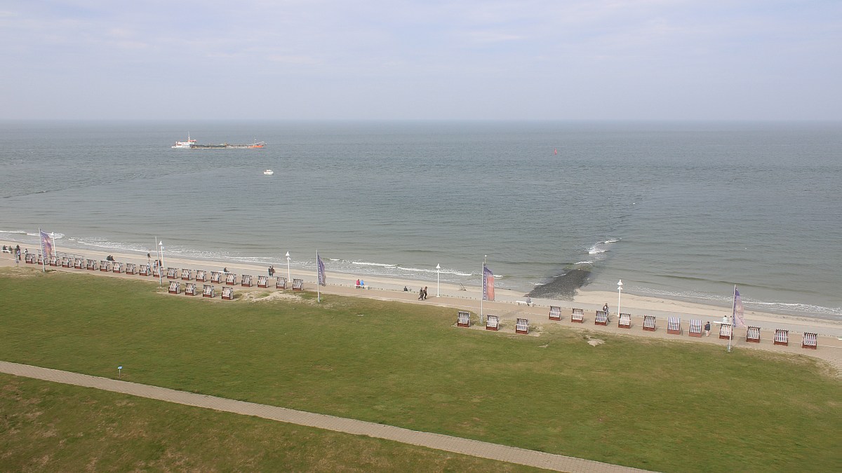 Kaiserhof - Norderney / Ostfriesland - Blick Richtung Nordwesten - Foto ...
