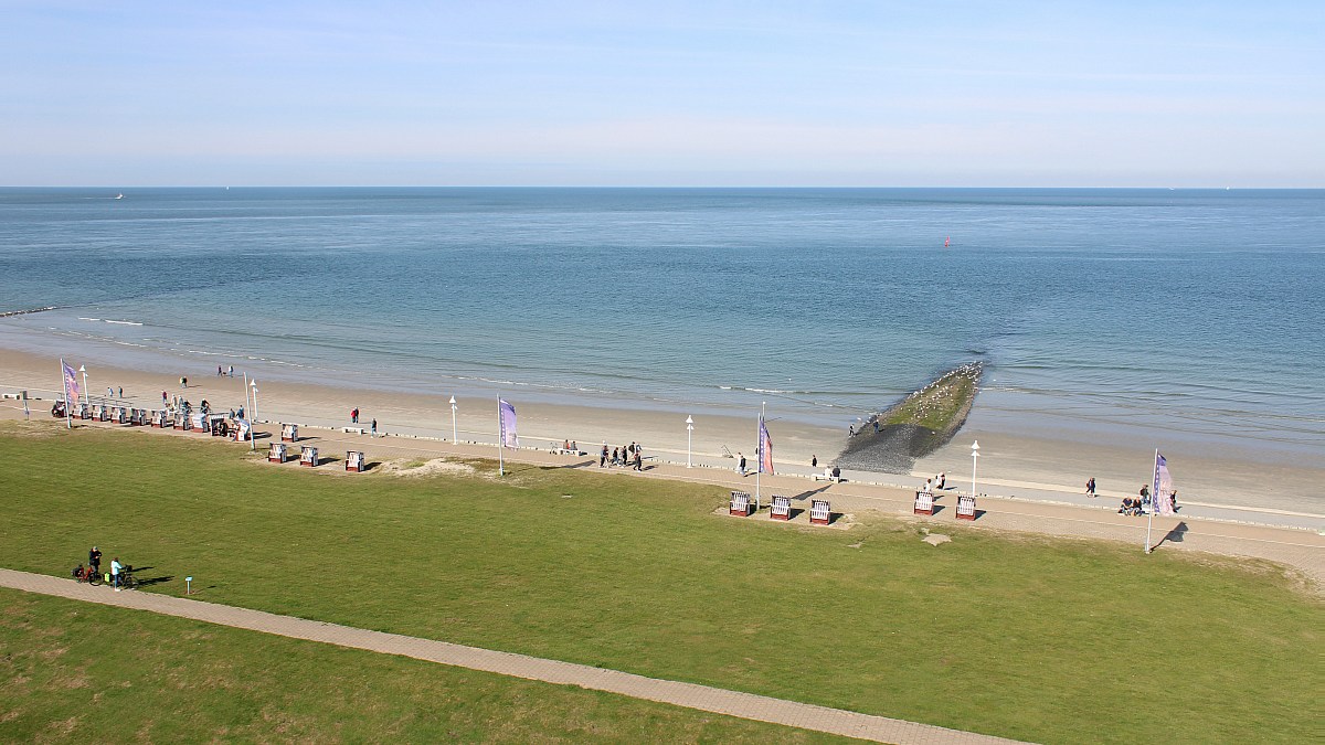 Kaiserhof - Norderney / Ostfriesland - Blick Richtung Nordwesten - Foto ...