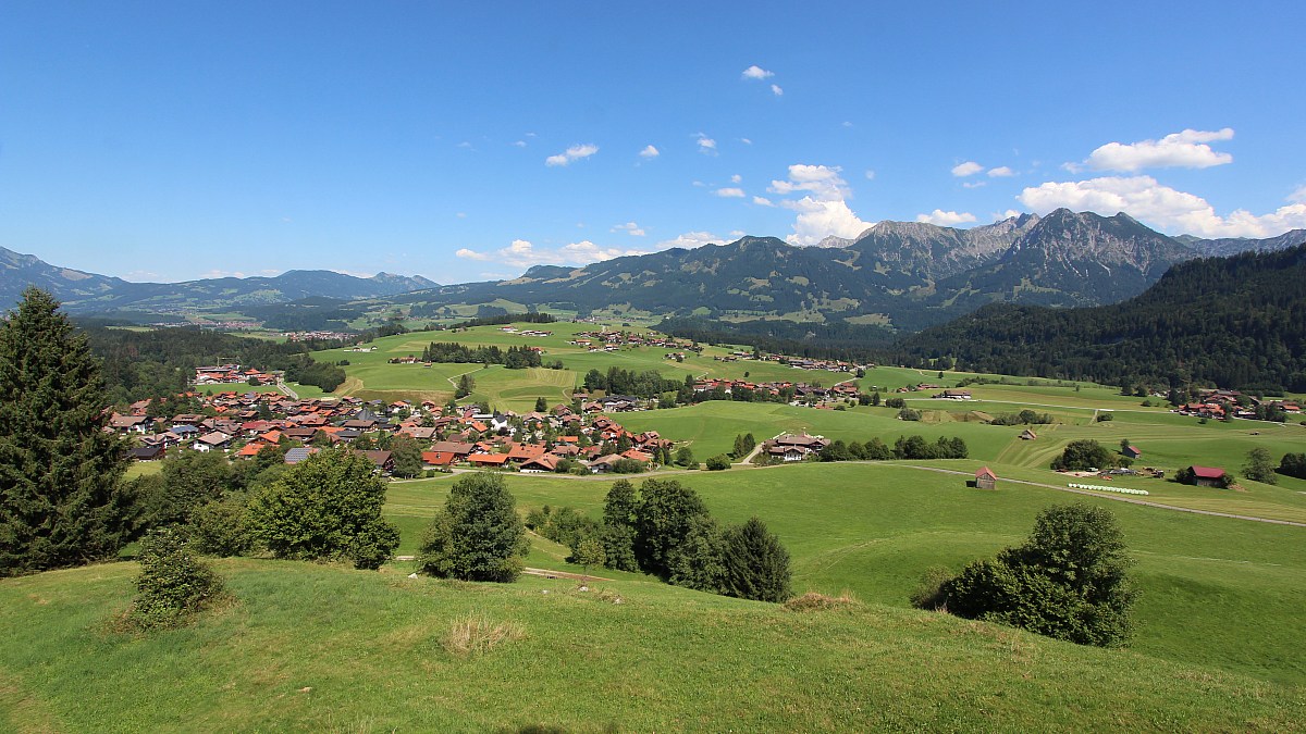 Obermaiselstein / Großer Herrenberg - Blick nach Osten - Foto-Webcam.eu