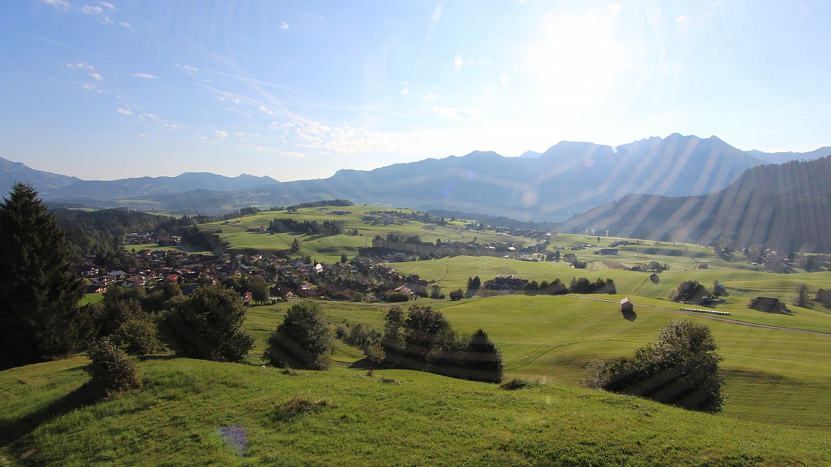 Obermaiselstein / Großer Herrenberg - Blick nach Osten - Foto-Webcam.eu
