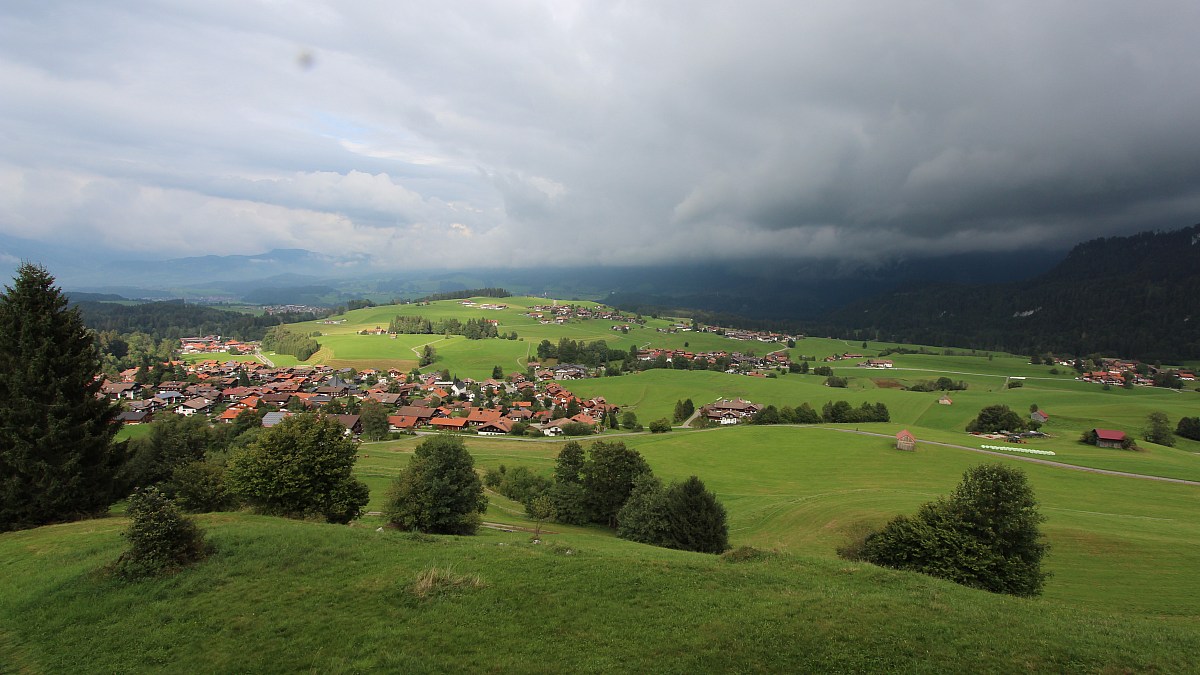 Obermaiselstein / Großer Herrenberg - Blick nach Osten - Foto-Webcam.eu