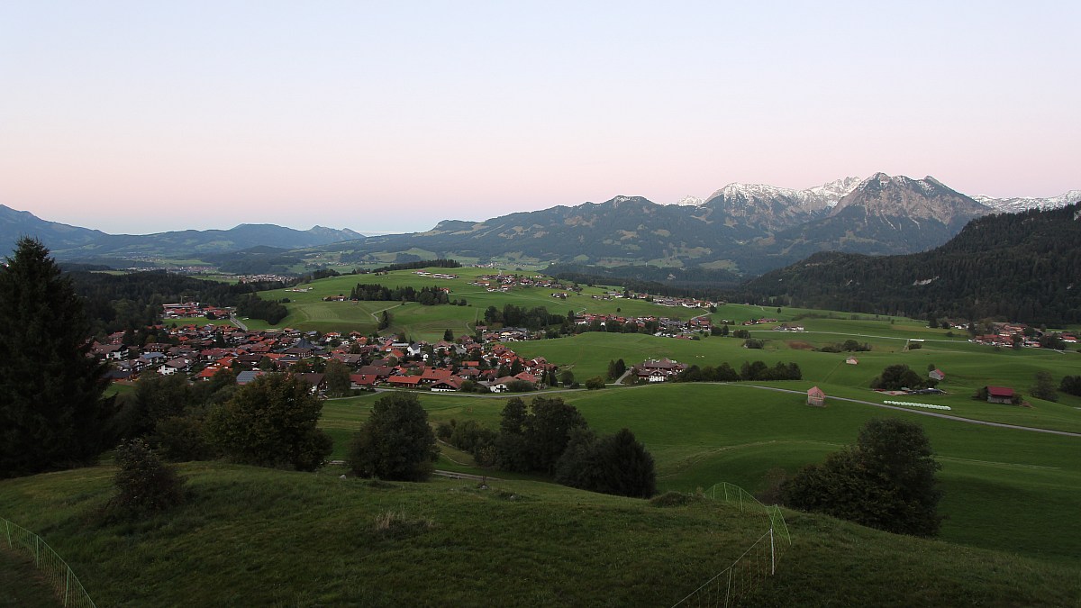 Obermaiselstein / Großer Herrenberg - Blick nach Osten - Foto-Webcam.eu