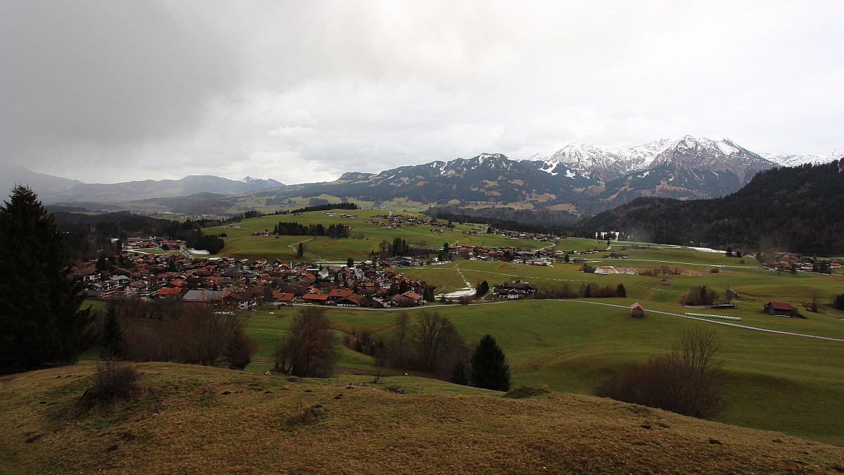 Obermaiselstein / Großer Herrenberg - Blick nach Osten - Foto-Webcam.eu
