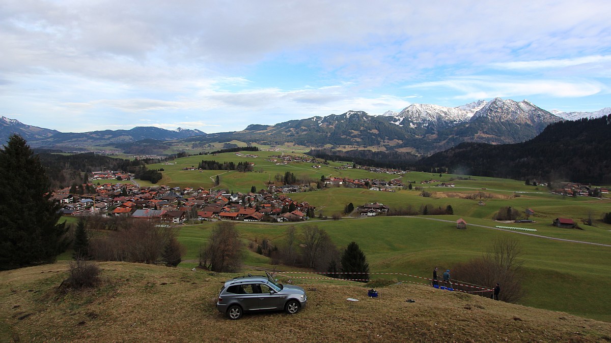 Obermaiselstein / Großer Herrenberg - Blick nach Osten - Foto-Webcam.eu