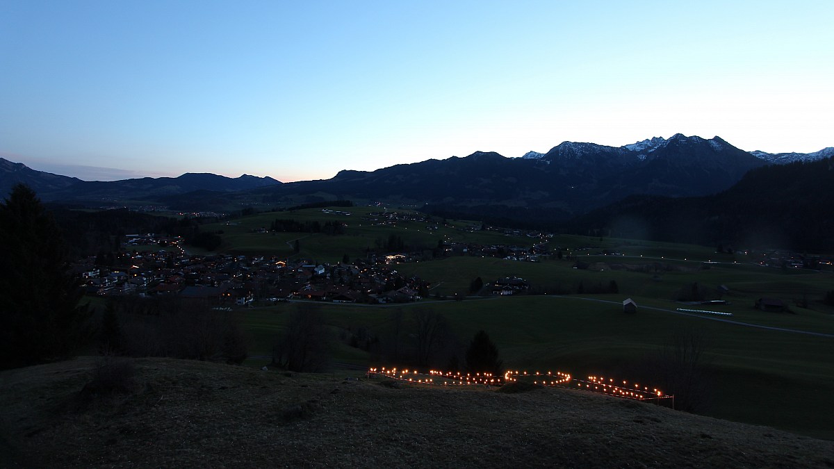 Obermaiselstein / Großer Herrenberg - Blick nach Osten - Foto-Webcam.eu