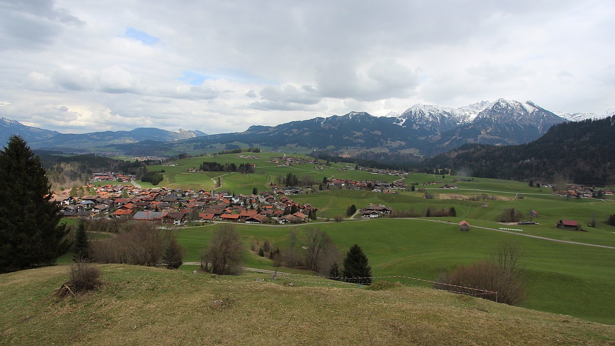 Obermaiselstein / Großer Herrenberg - Blick nach Osten - Foto-Webcam.eu