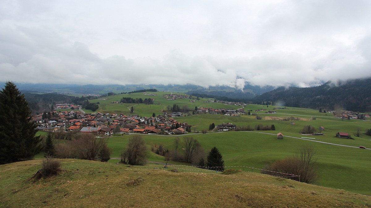 Obermaiselstein / Großer Herrenberg - Blick nach Osten - Foto-Webcam.eu