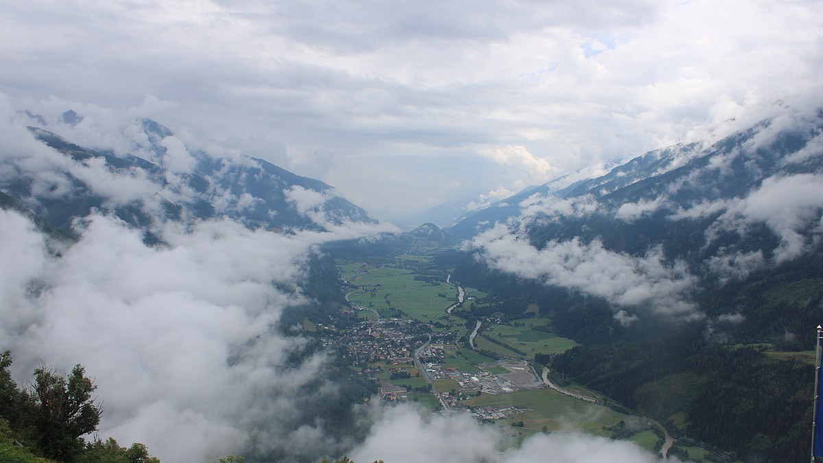 Obervellach / Almgasthof Himmelbauer - Blick nach Südosten - Foto-Webcam.eu