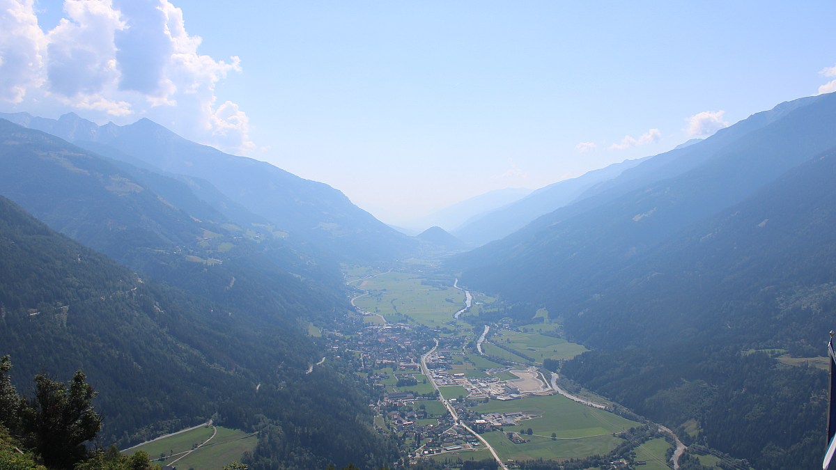 Obervellach / Almgasthof Himmelbauer - Blick nach Südosten - Foto-Webcam.eu