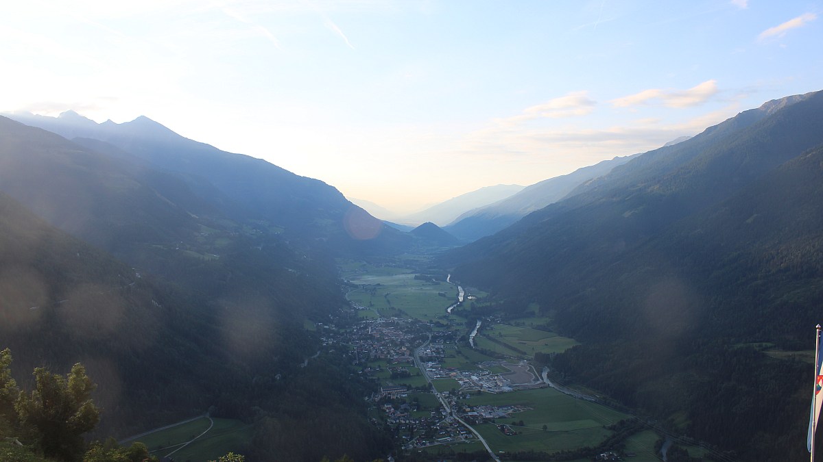 Obervellach / Almgasthof Himmelbauer - Blick nach Südosten - Foto-Webcam.eu